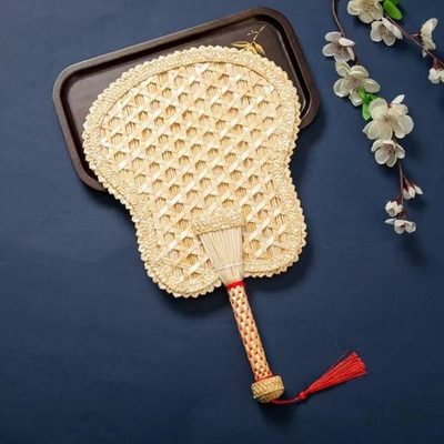 复古中国风古典麦秆蒲扇手编扇手摇扇扇子大蒲扇遛弯扇