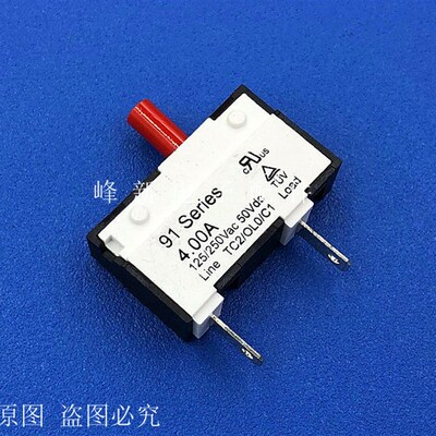 台湾91Series 4.0A小电流过载保护器开关过流断路快断开关4A开关