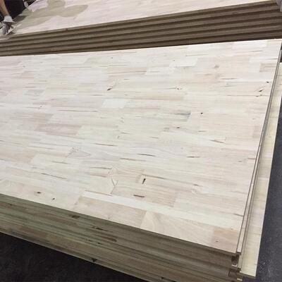 1-4mRINm厚木度AB4级橡胶木指接板柜体木板家具直拼0板实衣柜多层