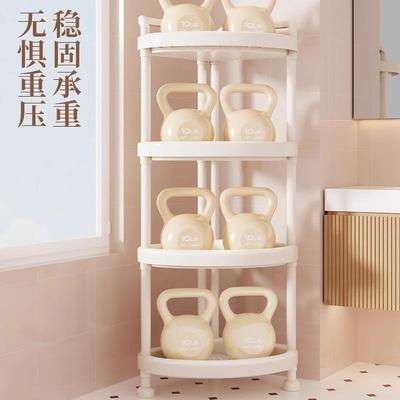 F三^hF5M88320卫生室间置物落地多层角置物架厕所收纳浴架洗手间