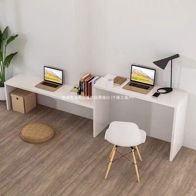客厅简约DGZ电视电脑一体桌宿舍双人连柜体学桌高低化习妆桌台书