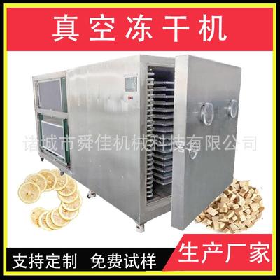 鸡胸肉小鸡仔宠物粮真空冻干机 宠物饲料果粉低温脱水冻干机