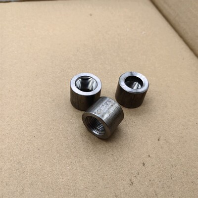 美标油口NPT1/4NPT3/8-18牙内丝焊接铁接头60度圆锥管螺纹0202