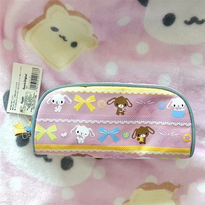 可爱三丽鸥中古甜点兔焦糖兔x笔袋化妆包大容量学生桌面收纳文具