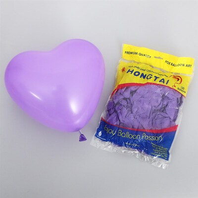 Proposal Atmosphere Decor Heart Latex Balloons 12inch 23g fo