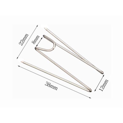 Wshaped Stainless Steel Hooks Wall Hooks Backplate Hooks Fab