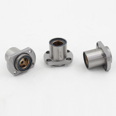 嵌入式双切边铜套法兰直线轴承LMHP810 12 16 20 25 30 35 40UU短