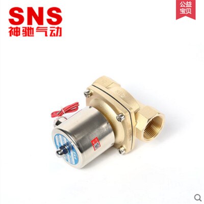 SNS神驰气动高温全铜电磁阀2WG025 040 160 200 250 350 400 500