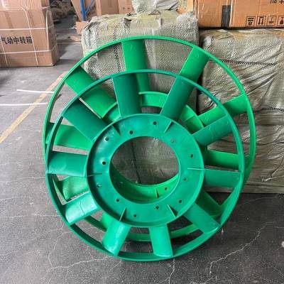 复盛空压机配件TA100TA120主机轮散热风叶风扇绿色塑料风叶轮圆形