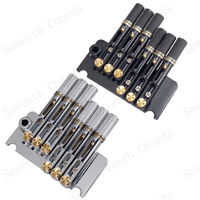 加厚黄铜底座无头电吉他颤音琴桥拉弦板弦桥C下驹 Headless Bridg