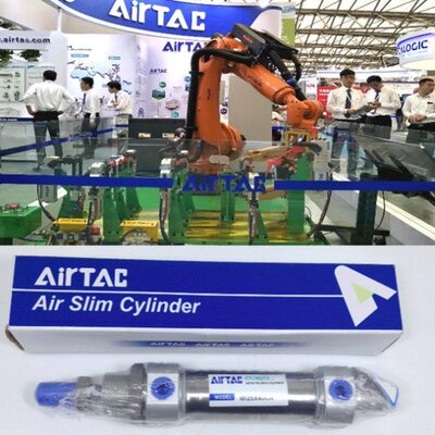 MI8原装亚德客不锈钢迷你气缸MI8X25X50X75X100X125X150-S-CA