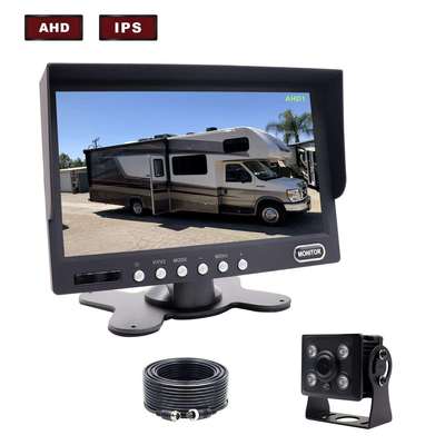 带刻录7寸AHD1080P 960P 720P 高清车载显示器