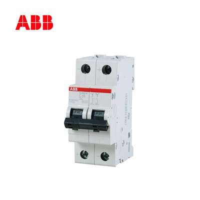 ABB微型断路器S200UC系列10KA空开2P2A交直流K特性S202M-K2UC
