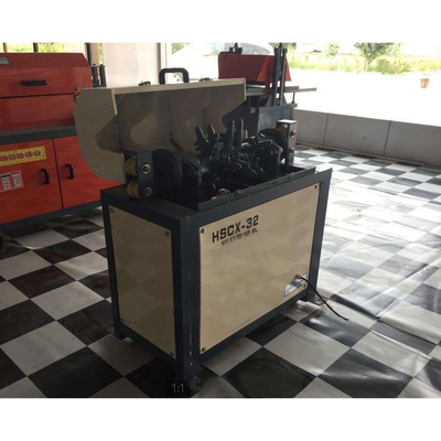 HSCX-32型钢筋除锈机  废旧圆钢螺纹钢抛光清锈机器