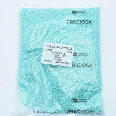 2023新款捷克玻璃珠preciosa宝仕奥莎8/0圆珠 20色3mm散珠500克装
