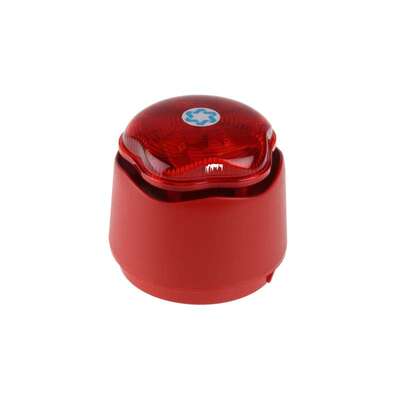 90020R0 Hosiden Besson声光报警器9-30V直流红色110dB