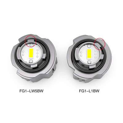 26W 2600LM FG2 L1B双色 风扇款  LED汽车雾灯 3000K+6000K