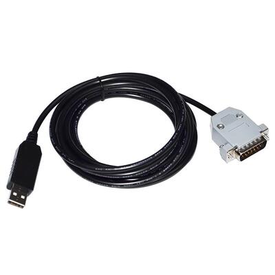 询价FTDI USB转DB15针公头 欧美达DATEX-OHMEDA麻醉机RS232串口通
