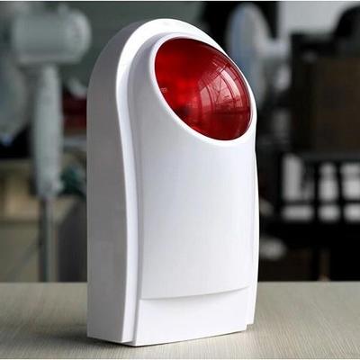 无线声光警号可以直接配报警器使用wireless flash siren电池版
