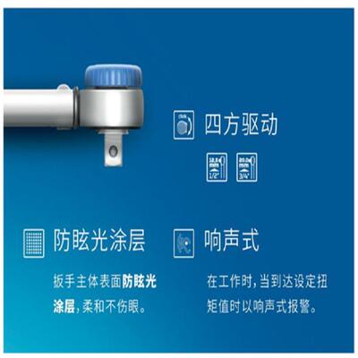 4550-20吉多瑞TORCOFIX-K系列可调式扭力扳手7601610，带蘑菇头
