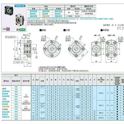 轴承座组件BGREB6001ZZ BGREB6902ZZ BGREB6002ZZ BGREB6006ZZ