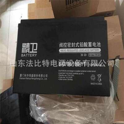 精卫铅酸蓄电池6-GFM-100-YT/12V100AH计算机通讯基站6-GFM-100-Y