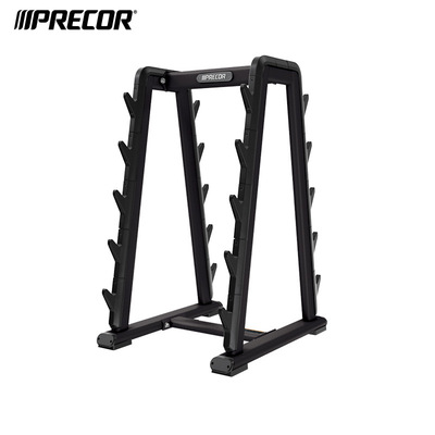 美国precor必确DBR808商用杠铃摆放架固定杠铃架健身房杠铃存放架