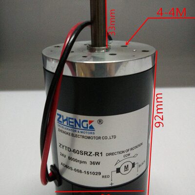 直流电机直流电机24V0-R36转质-50 YS器 R棉花糖机1Z60TDZ高品0W
