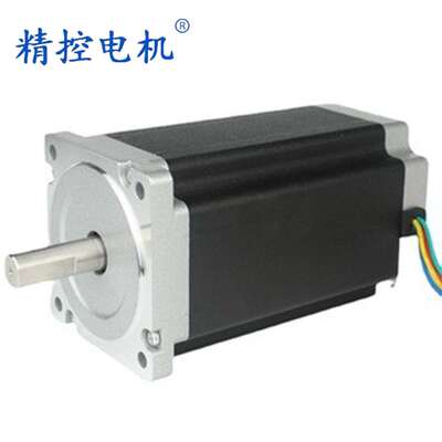 厂家两相混合步进电机86mmNEMA34步进马达86HS155BYGH12N电机