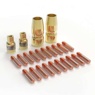 MILER气保焊套装件24PCS 喷嘴分流器导电嘴169715 169716 000068