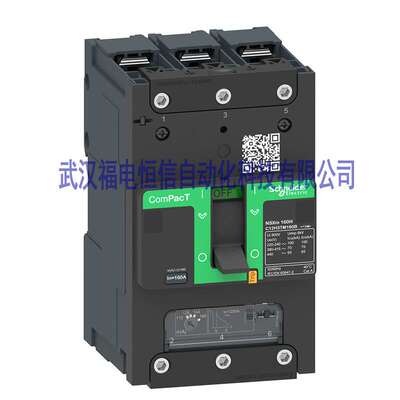 C16F6TM125施奈德NSX塑壳配电保护断路器NSX160F 36kA4P3D125ATMD