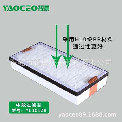 耀晨YC1012B中级过滤网焊锡中效过滤芯中效过滤器KFMS-6100通用