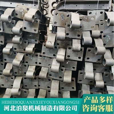 促销ZG25铸钢防撞支架 310-570桥梁立柱 保护栏牛角支撑 道路桥梁