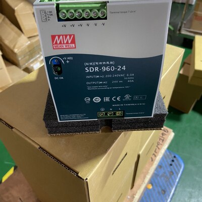 明纬SDR-960-24 台湾明纬960W24V40A 全新正品货