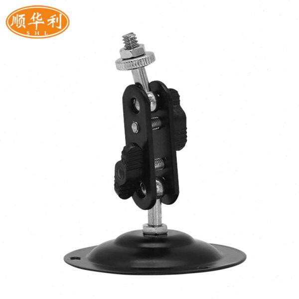 底座安防万向吊装多功能监控工业相机支架圆摄像机铁探头壁装支架