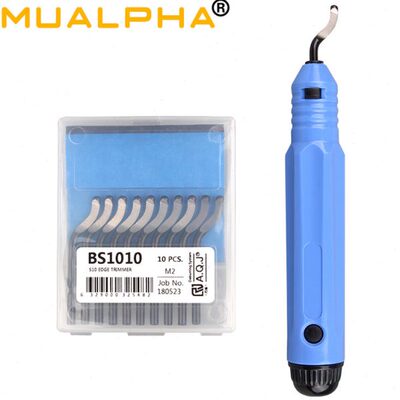 MUALPHA 3D打印机配件模型修边器 裙边底座毛刺不锈钢刮刀修理刀