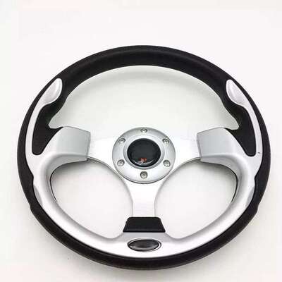 工厂直销供应PU汽车转向盘13寸方向盘赛车改装方向盘罗技Go-kart