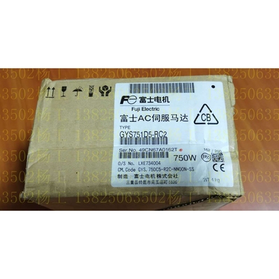 原装富士伺服电机GYS751D5-HB2 Z17 价格商议