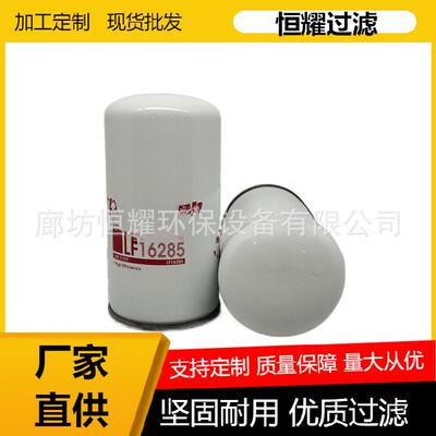 工程机械机油滤芯滤清器LF16285 R010077 B7383 VG1246070031