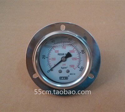 0-250kg泡沫成型机耐震压力表FTB0-100kg160kgi螺蚊1/4PT