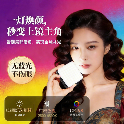 数魅SOULMATEB2R双色温补光灯