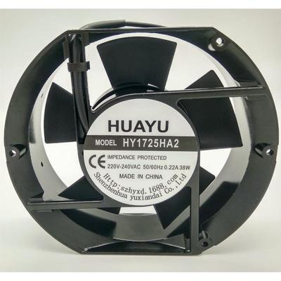 开孔尺寸162MM的风扇 直径17CM 172MM 220V HY1725HA2电柜风扇