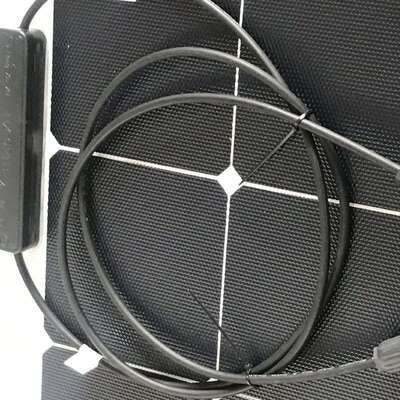 sunpower半柔性太阳能电板 柔性太阳能电池组件 软性弯曲太阳能板