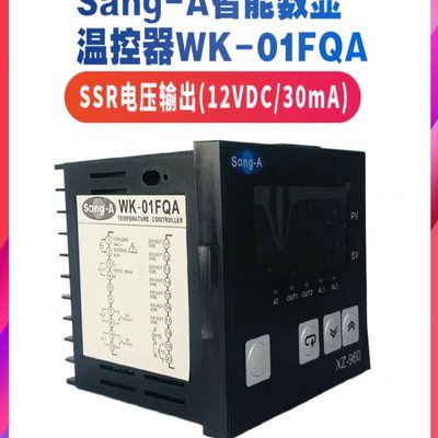 WK-01FQA智能数显温控器SSR直流电压12VDC输出 温度控制器96*96