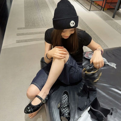 DD全品 现货 男女同款25秋冬百搭新款羊绒针织冷帽