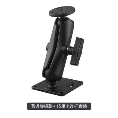 工控设备终端支架AMPS孔位仓储平板固定1.5英寸VESA75x75球头支架