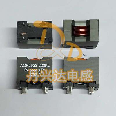 AGP2923-223KL 插件扁铜线大电流电感 27*23*19 22UH 26A