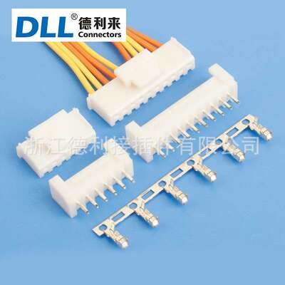 XHB HX25002 线束用条形连接器TJC3C 2.5MM 接插件 接线端子