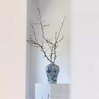 不止收纳青花铃兰 / Di@r Maison淡青花瓷花瓶新中式瓷器玄关摆件