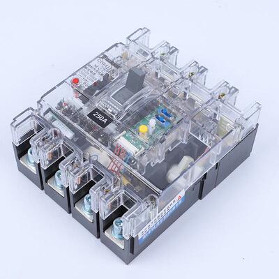 sh人民塑壳漏电断路器RC1LE-00A11WWF60A250A400A机6M30A防电防漏